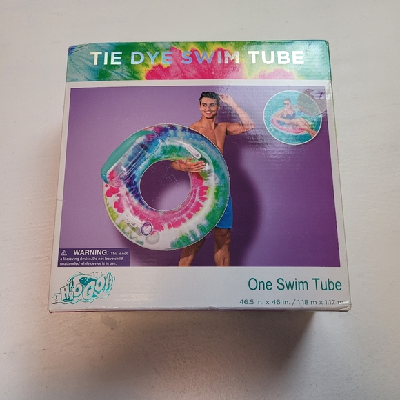 Bestway | Games | Bestway Vibrant Tie Dye Swim Tube | Poshmark